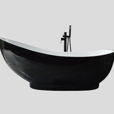 China OEM 60 Inch Free Standing Acrylic Slipper Tub For Household Commercial for sale