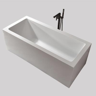 China Indoor Acrylic Drop In Bathtubs Deep Undermount Soaking Tub Oversize For Adults for sale