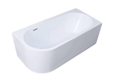 Cina Non tossici interni Acrilico Libero Vasche da bagno in piedi angolo sinistro 60 pollici OEM in vendita