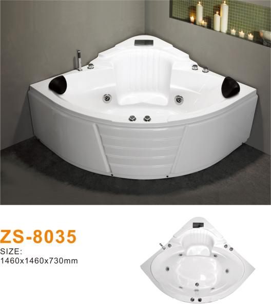 Quality Eco-Friendly Acrylic Freestanding Hydromassage Bathtub Sustainable Yet Luxurious Bathing Energy-Efficient Jets for sale