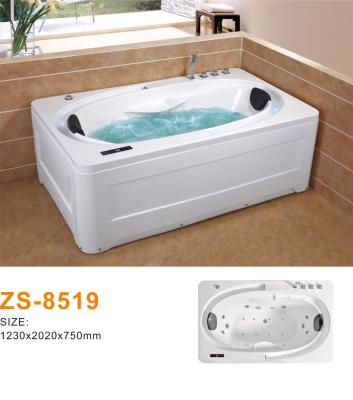 China Luxury Boutique Hotel bañera de hidromasaje acrílico con sistema de sonido Bluetooth integrado en venta