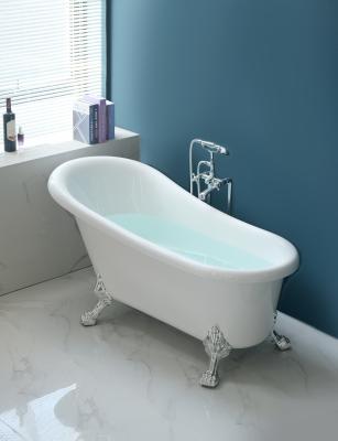 China bañera de acrílico de 60 pulgadas con un peso de 100 libras y capacidad de 1-2 personas para baños modernos en venta