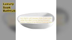 Suly Merlin Left Handed Bathtub Luxury Soak