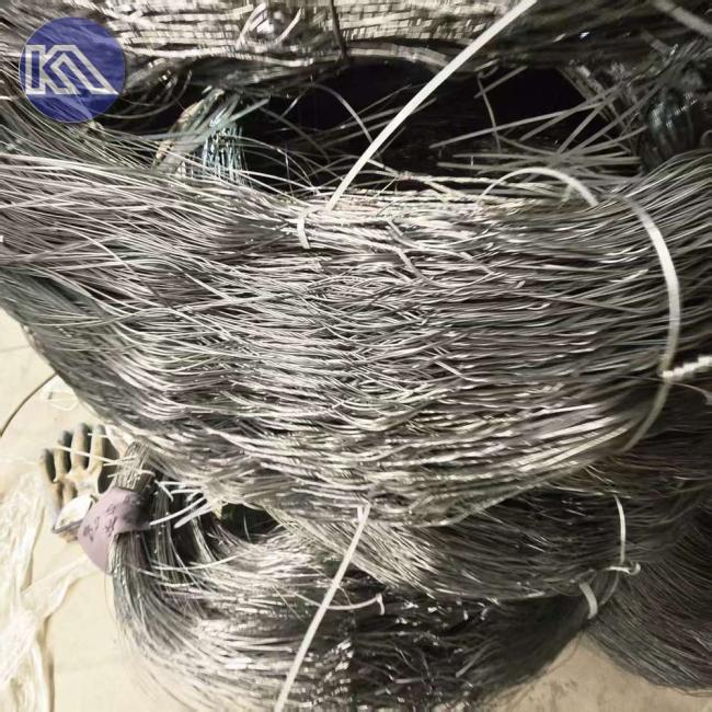 Tank attempting to cross wire mesh obstacle