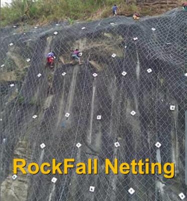 China Rockfall Protection Netting 4mm Gabion Baskets Retaining Wall for sale