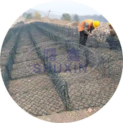 China Galvanized Gabion Mattress Iron Wire Mesh For Retaining Wall for sale