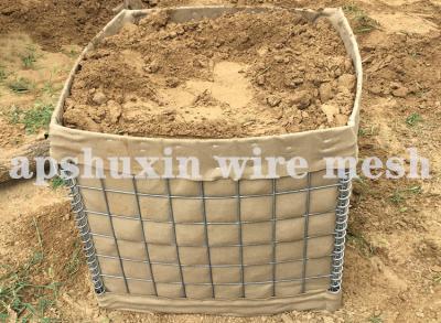 China O eletro militar das barreiras da altura 1.37m 0.61m 1.68m Gabion Hesco galvanizou à venda