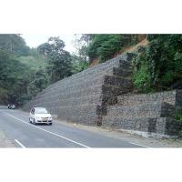 China Hexagonal Hole Galvanized Iron Wire Mesh Gabion Box PVC Coated for sale