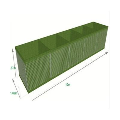 中国 MIL 19 / 2.74m 高熱電鉄 防護壁 砂の要塞 防爆支障壁 販売 販売のため