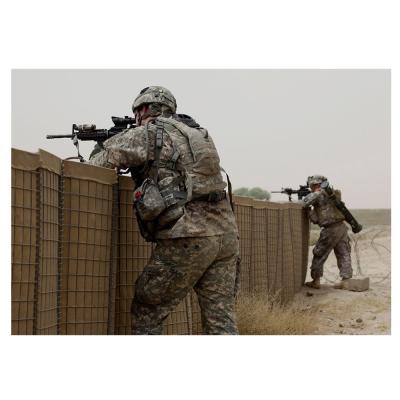 Китай Сцинкованный сварный квадрат 3х3 дюймов Военный барьер Оборонные каменные коробки барьеры в Гане продается