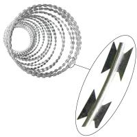 China Galvanized Blade Wire Razor Barbed Wire Mesh Hardware Supplies for sale