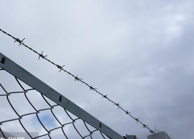 China Fence Construction Protection Hot Dipped Galvanized Barbed Wire Price Per Roll for sale