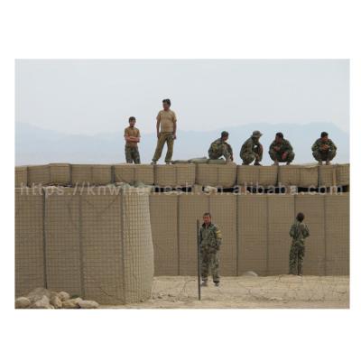 China 5mm Welded Galvanized Galfan Wire Hesco Bastion Defensive Barriers Blast Wall for sale