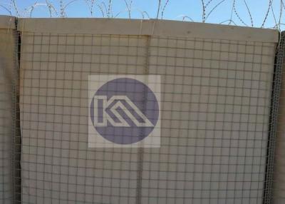 China Heavy Zinc Coated Fabric Lined Gabion Basket Use For Defensive Barrier Protection Fortifications And Explosion-Proof Walls for sale