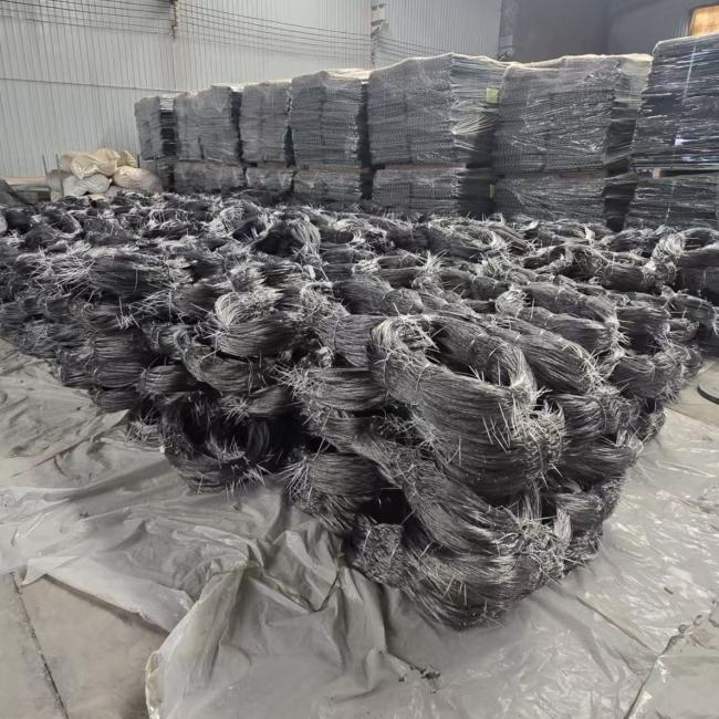 Deployed wire net in combat scenario