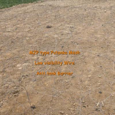 China Versatile Tank Trap Mzp Putanka Nets for Various Terrains Vehicle Immobilization Defense Barrier Anti-Tank Barrier for sale