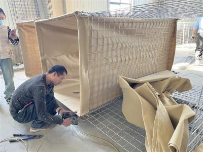 Китай Защитный барьерный вал 3''x3'' для тяжелых условий эксплуатации 2.21x1.52x30м из оцинкованной стали продается