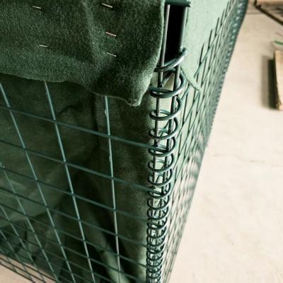 Китай MIL1 Сцинкованный барьер Hesco 4-5 мм проволока для контроля военных наводнений продается