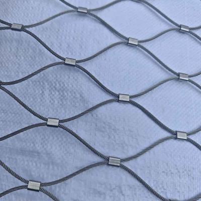 China Open Air Protective Stainless Steel Rope Anti Drone Mesh Resistant To Rust for sale