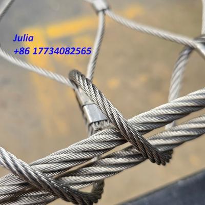 China 1.5mm Militair Gebruik Ss304 Draad Roest Anti Drone Netting Openlucht Defensief Roestvrij Stalen Touwgaas Te koop