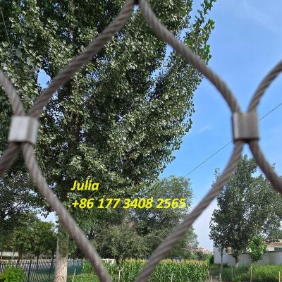 Chine Clôtures de sécurité en treillis métallique, câbles, embouts, filets anti-drone 3m X 3m à vendre