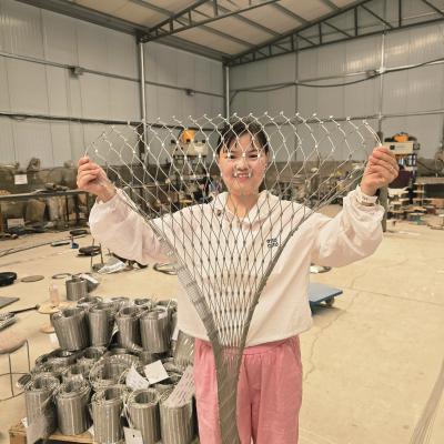 Chine Construction de clôtures d'animaux Balustrade souple filet de câbles en acier inoxydable pour les plantes de grattage filet / filet de câbles à vendre