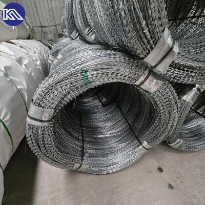 Enhanced Safety Farm Anti Climb High Quality Garden Prison Protecting Electric Razor Barbed Wire