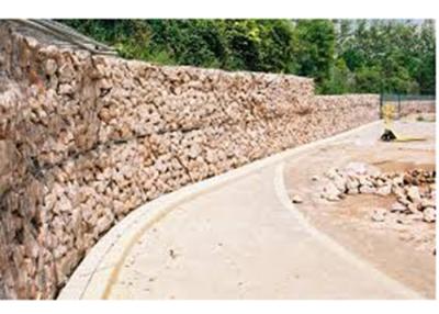 El Pvc del hexágono cubrió las cestas de acero inoxidables de Gabion para prevenir
