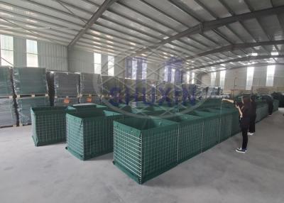 China Oil Plant Protection Hesco Barrier Wall For Shooting Range Training for sale