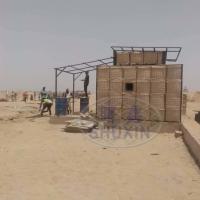 China Shooting Club Defensive Barriers Stackable As Shooting Range Construction for sale