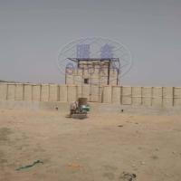 China Shooting Club Defensive Barriers Stackable As Shooting Range Construction for sale