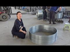 Hot-Dip Galvanized Razor Barbed Wire BTO-22 500mm Coil Diameter 30m Per Roll