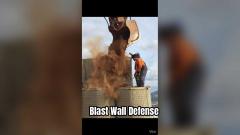 Welded Defensive Barrier for Blast Wall 5MM Wire 1*1*10M Defensive Bastion Sand Bag Wall for Sale