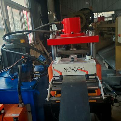 China Fully Auto Cable Tray Machinery Hydraulic Cylinder Cable Tray Cutting Machine for sale