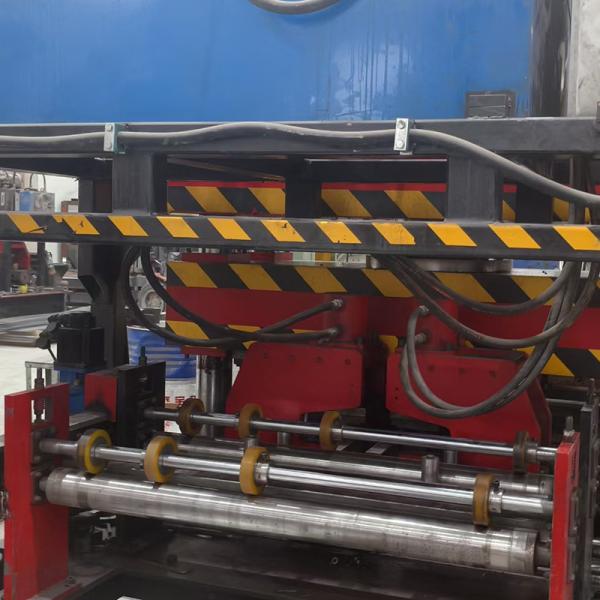 Quality PLC Control Vertical Split Body Cable Tray Forming Machine with Hydraulic Pressure 2mm Raw Material Thickness for sale