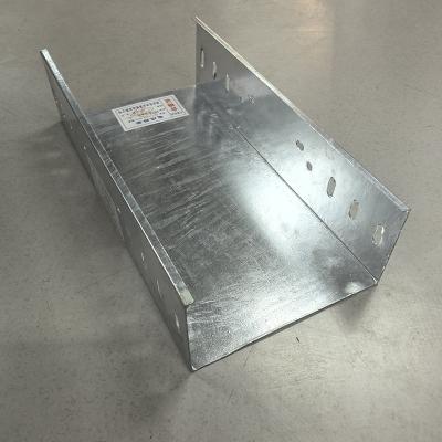 China Outdoor Hot Dip Galvanized Cable Tray Wall Mounted Galv Cable Tray for sale