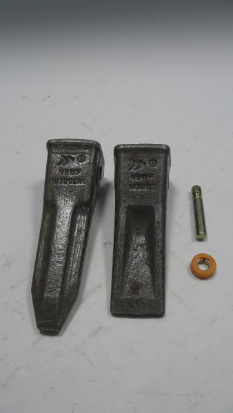 Quality Standard Size Bucket Teeth Alloy Steel 1U3202 Tooth With Pin And Retainer for sale