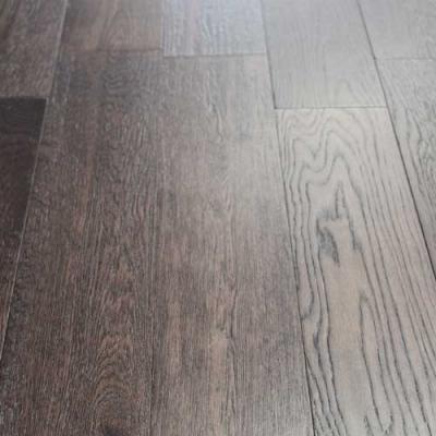 China Popular Stained White Oak Engineered Wood Flooring, Color Jasper for sale