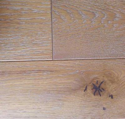 China white washed Oak Engineered hardwood Flooring, popular stained in 2018 for sale