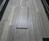 China handscraped White Oak Engineered Flooring with white washed surface for sale