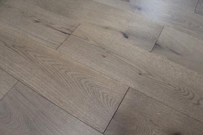 Chine 7.5" Light Brown Oak Engineered Hardwood Flooring To Canada， Clover Color à vendre