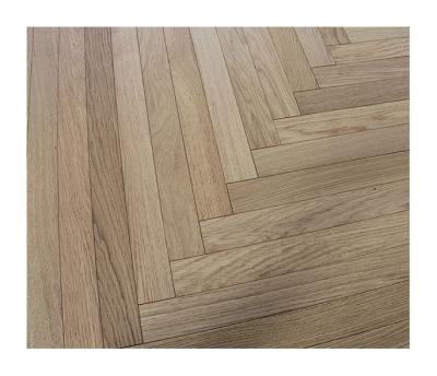Chine 2 Ply Herringbone Parquet Oak Wood Flooring To Italy, 1000 x 50MM à vendre