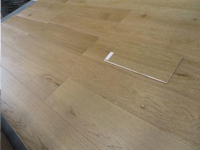 China Vanished Russian White Oak multi-layers engineered floors to Italy for sale