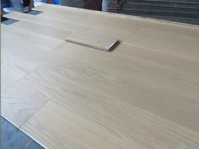 China American White Oak engineered flooring with selected A/B grade. light stained for different designs for sale