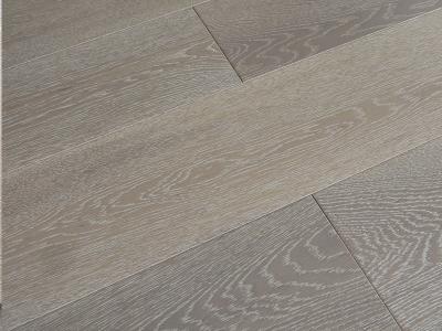 China Brushed White Oak Engineered Wood Flooring With, Australian Popular Color Stains for sale