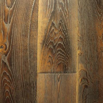China El roble encendido dirigió los entarimados, los pisos dirigidos roble quemados special, pisos de madera del roble del carácter en venta
