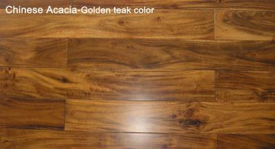 China Handscraped Small(short) Leaf Acacia Multi-layers engineered wood flooring for sale