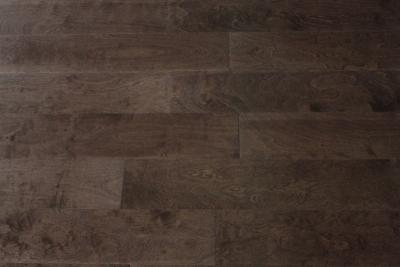 China walnut stained birch engineered hardwood flooring with AB grade for sale
