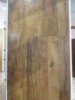 China rustic oak engineered wood flooring, EF grade with big cracks, for sale