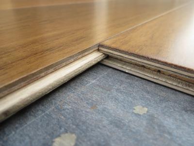 China 2 layers burma teak engineered wood flooring, natural color with smooth surface for sale